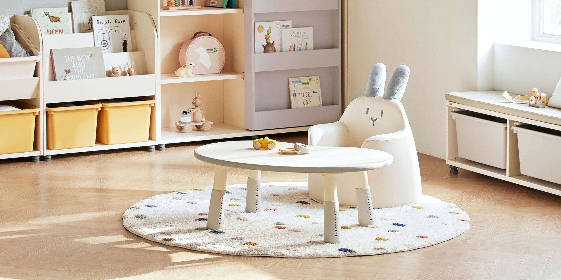 Bunny 人造皮革兒童沙發 - ILOOM