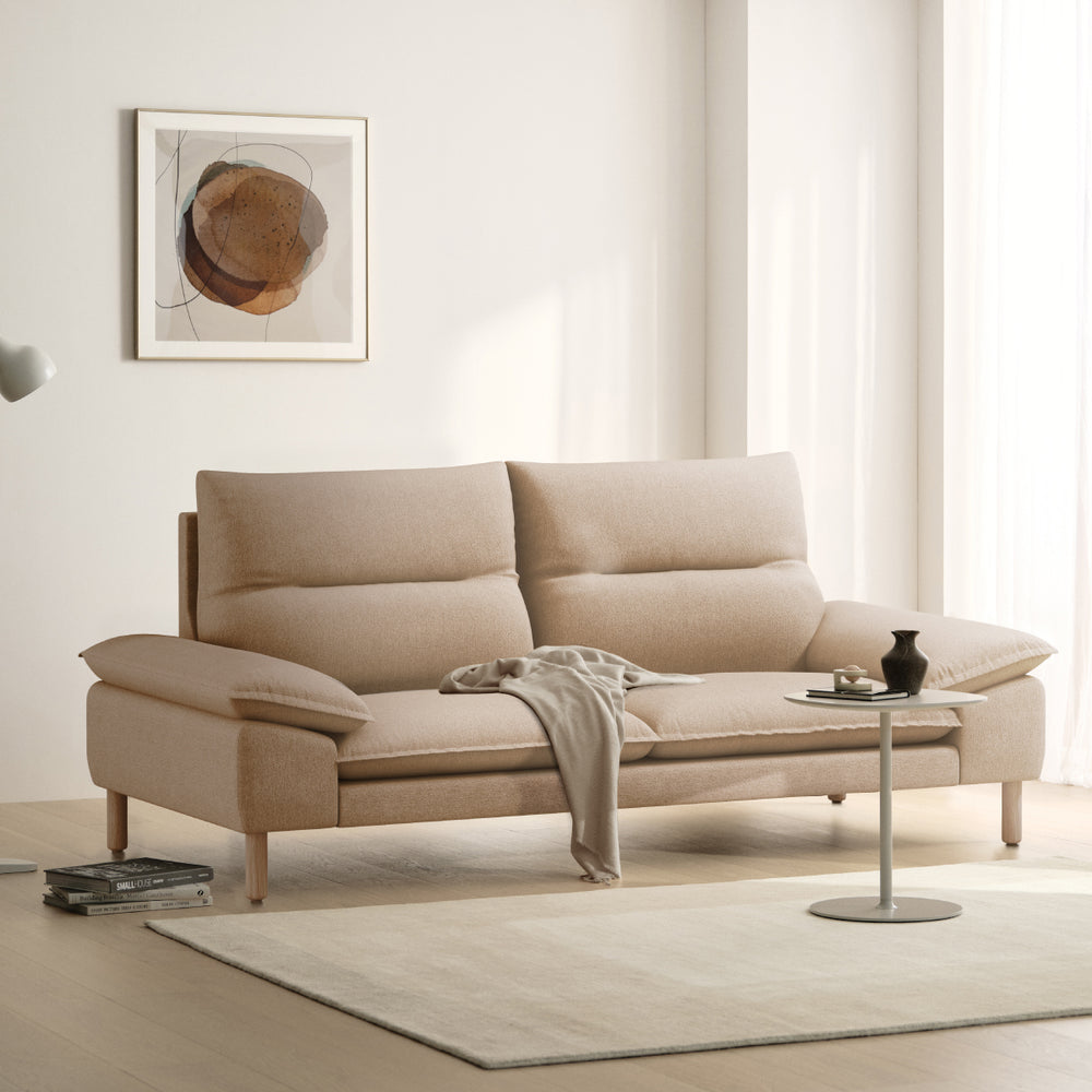 Snooze Compact 三人布沙發 Bebop防潑水布料｜iloom 台灣怡倫